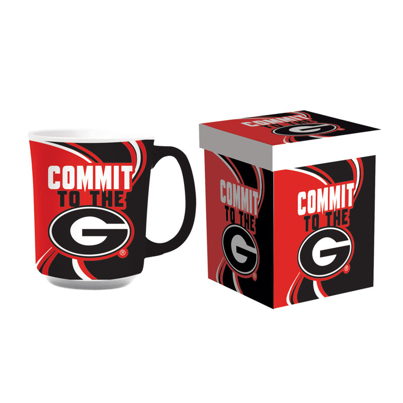 Evergreen Enterprises, Inc University Of Georgia, 14Oz Ceramic With ...