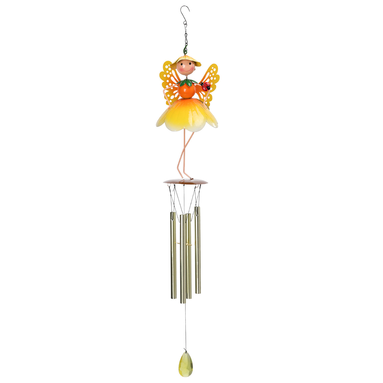 Dakota Fields Outdoor Wind Chimes, Flower Fairy Wind Chimes, Musical ...