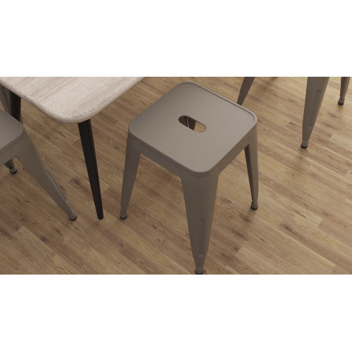 Williston Forge Apolito Counter Stool with Metal Frame & Reviews | Wayfair