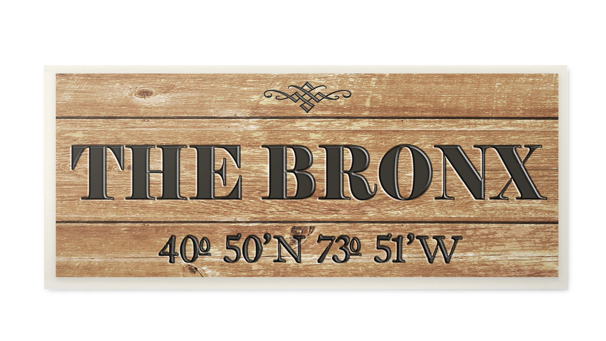 Loon Peak The Bronx by Daphne Polselli - Textual Art Print on Canvas ...