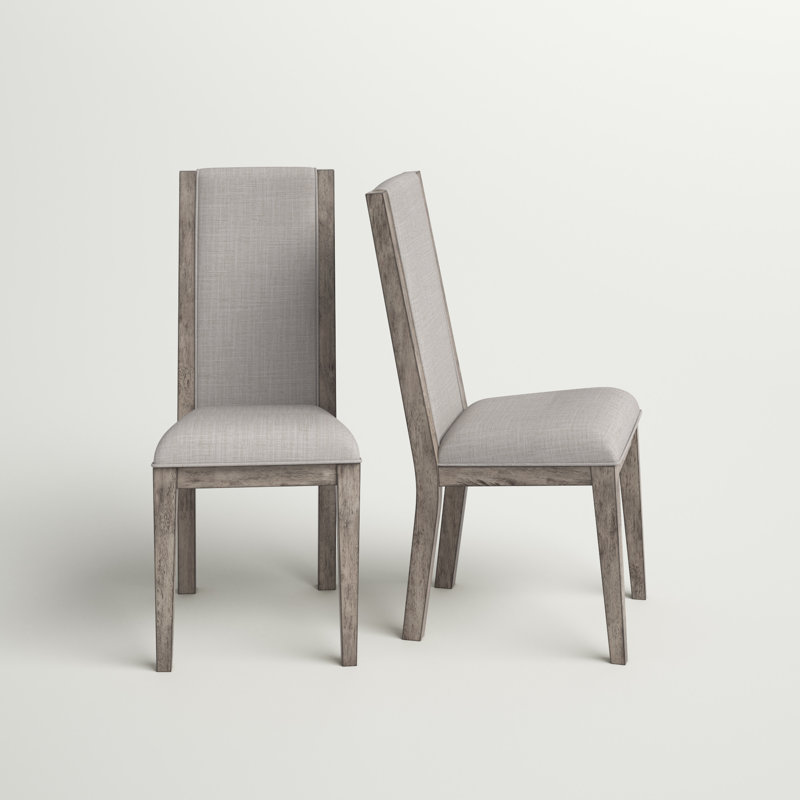 Rosecliff Heights Carolina Polyester/Polyester Blend Upholstered Dining ...