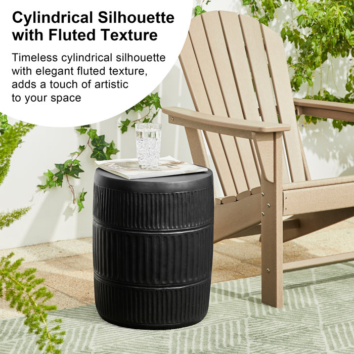 Joss & Main Oakley MGO Accent Stool & Reviews | Wayfair