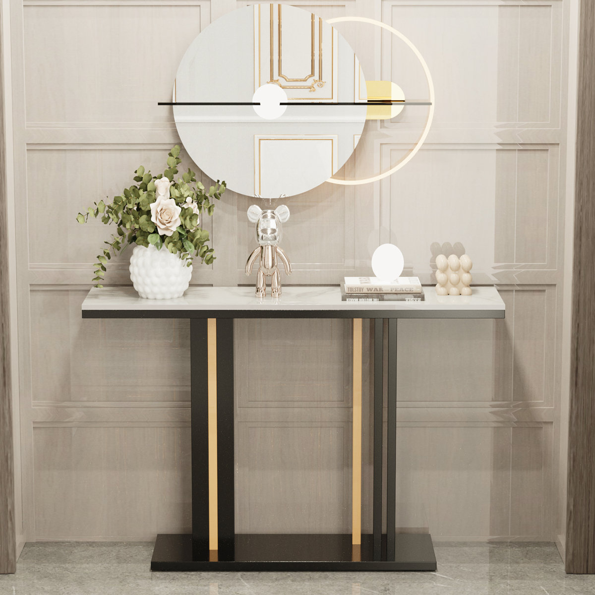 Mercer41 Jermani 46.4" Console Table & Reviews | Wayfair