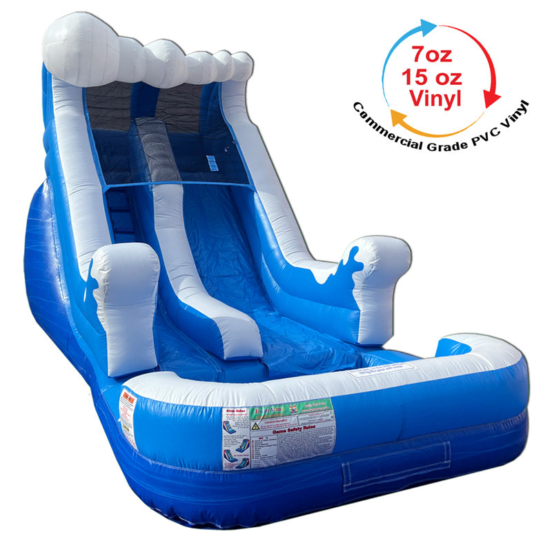 Jingo Jump 13' x 20' Inflatable Slide with Air Blower & Reviews | Wayfair