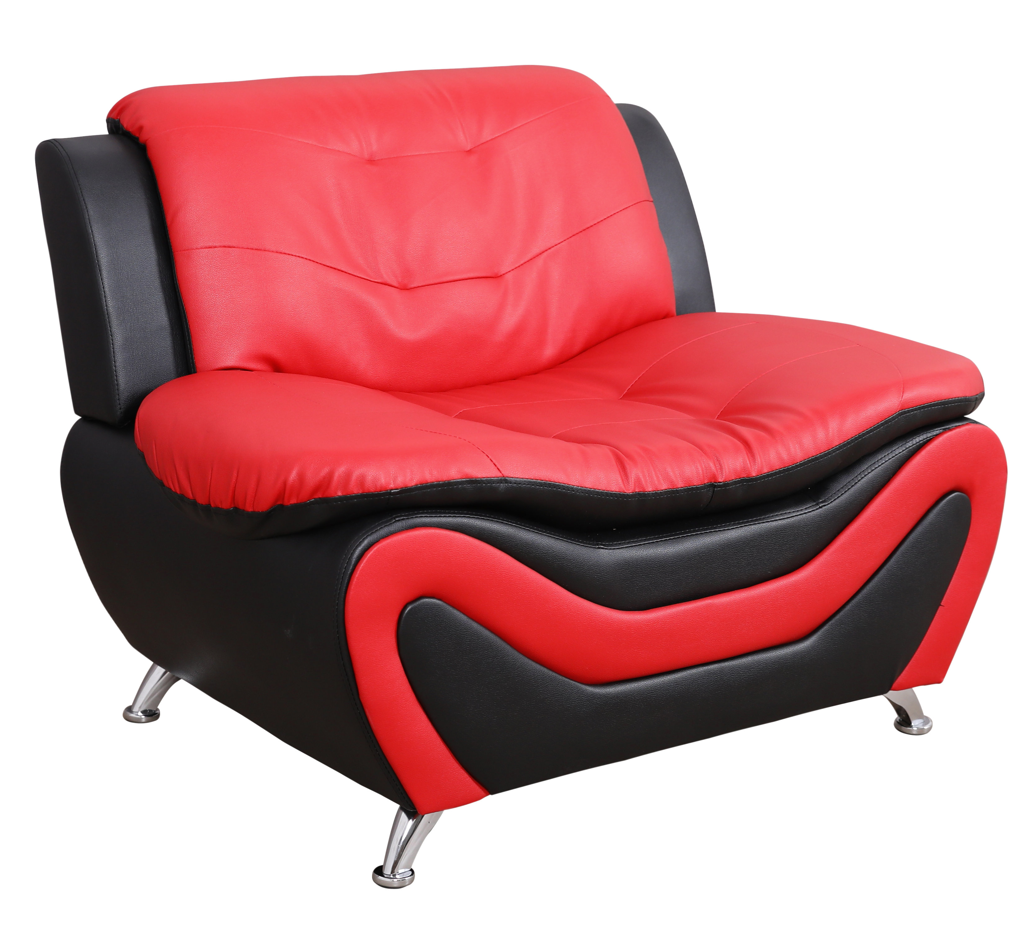 Orren Ellis Maranda 46" Wide Tufted Slipcovered Slipper Chair & Reviews ...