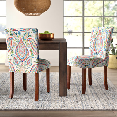 Bungalow Rose Byng Solid Back Dining Chair & Reviews | Wayfair