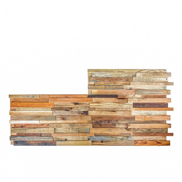 Luxdecor 3D Wall Panels Wood Planks are Made from 100% Reclaimed Wood ...
