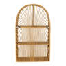 Bay Isle Home™ Harmony Arch Rattan Boho Tiered Wall Shelf & Reviews ...