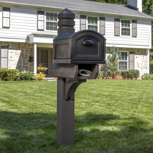 Step2 Lakewood Extra Large Post Mounted Mailbox & Reviews | Wayfair
