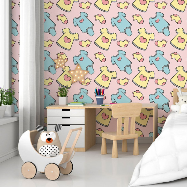 Isabelle & Max™ Fielden Peel & Stick Abstract Roll | Wayfair