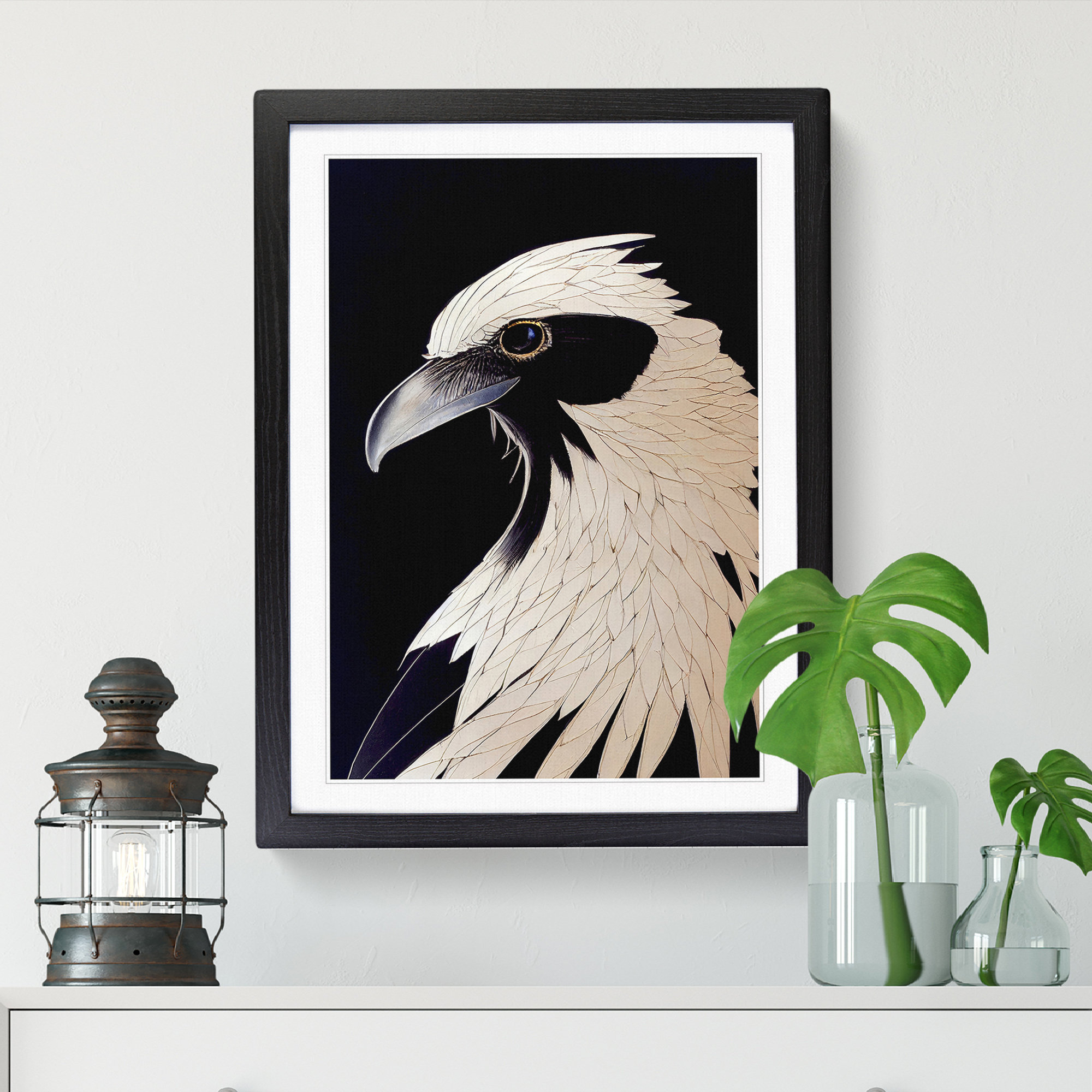 ClassicLiving Crow Bird Portrait - Print | Wayfair.co.uk