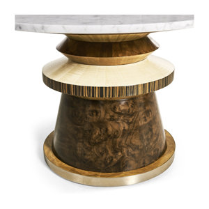 Jonathan Charles Fine Furniture Rook Pedestal Coffee Table | Perigold