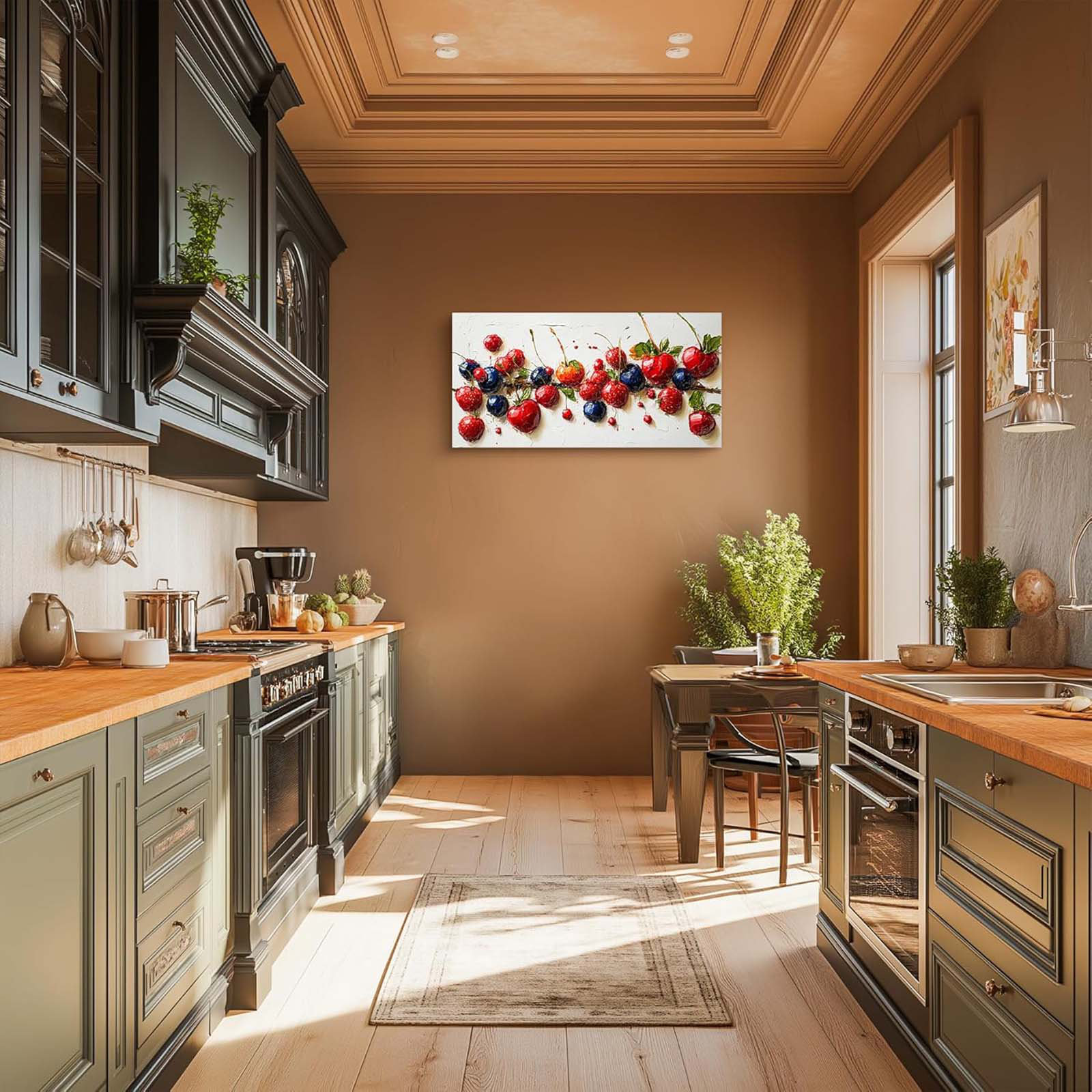 Ophelia & Co. Still Life Fruit Wall Art, Rustic Kitchen Wall Decor ...