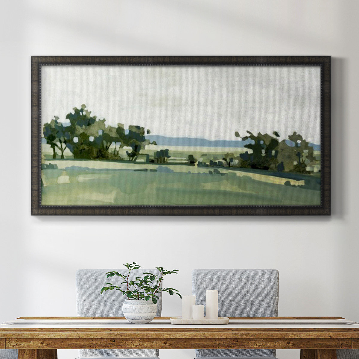 Red Barrel Studio® Breezy Landscape III - Single Picture Frame Painting ...