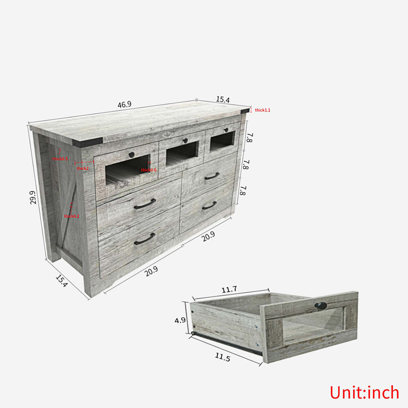 Ivy Bronx Isahi Wood Accent Cabinet | Wayfair