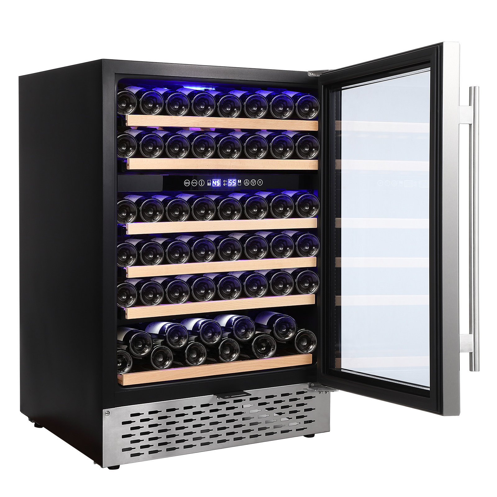 Espiron Optimum 51 Bottles Wine Cooler Refrigerator,Freestanding ...