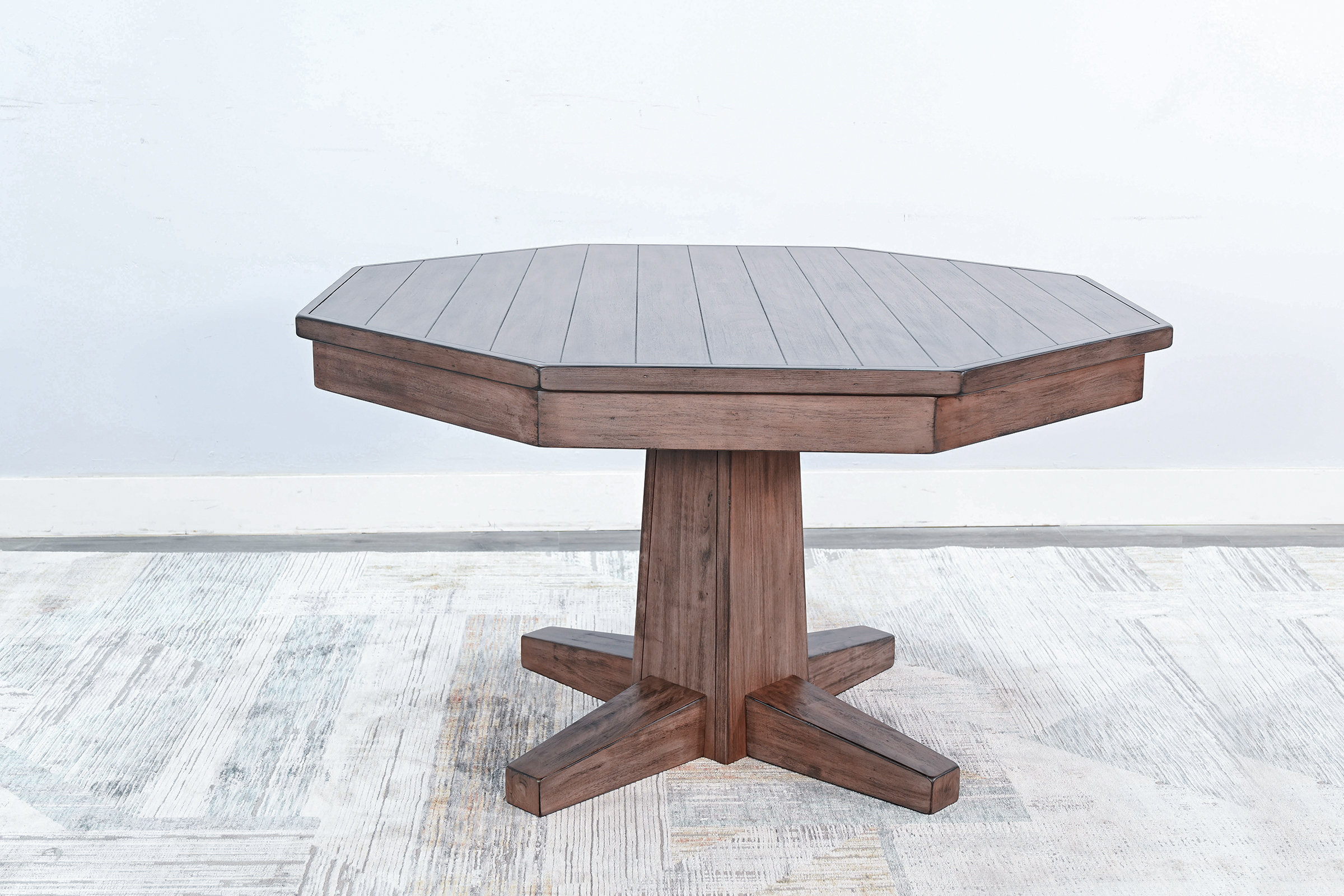 Laurel Foundry Modern Farmhouse® Eric 8 - Player Solid Wood Reversible ...