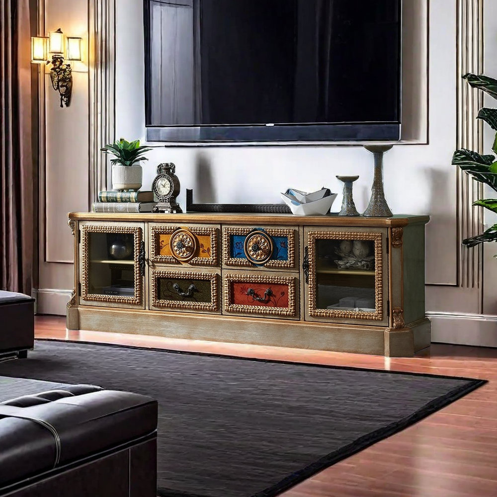 moonlight design French countryside style TV stand | Wayfair