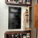 Steelside™ Dustin TV Stand for TVs up to 88" & Reviews | Wayfair