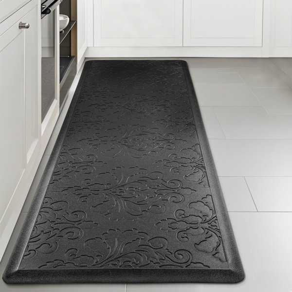 Black Kitchen Mats You'll Love | Wayfair