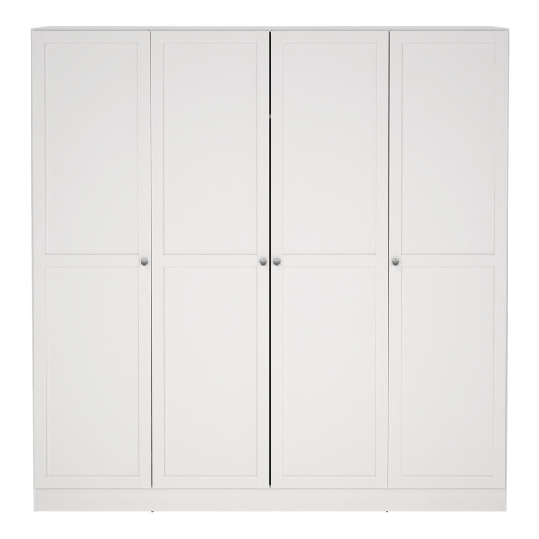 Latitude Run Bowery 4 Door Manufactured Wood Wardrobe | Wayfair.co.uk