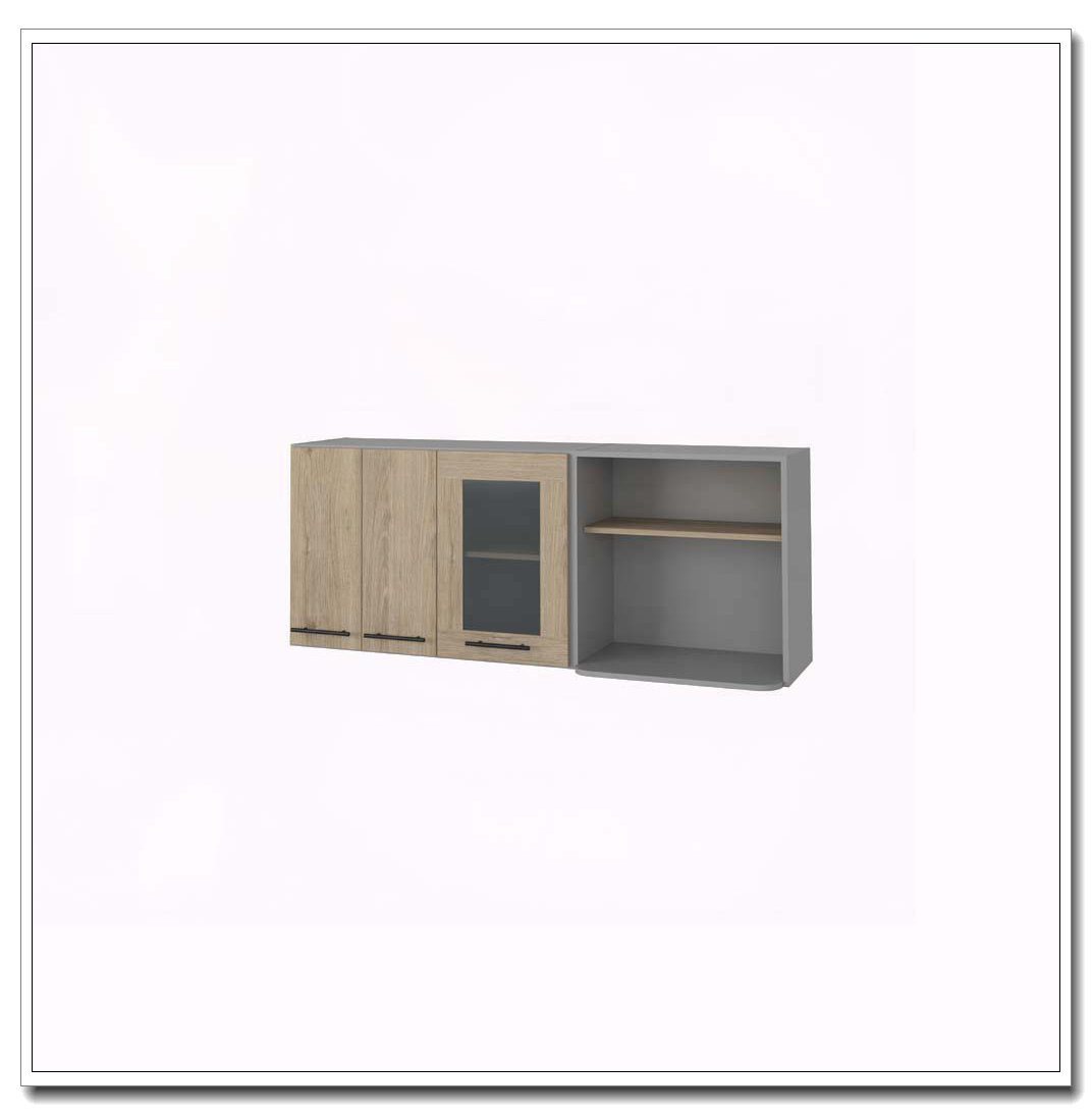 Ebern Designs Armoire murale 3 portes Devoux - Wayfair Canada