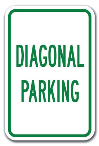 SignMission Diagonal Parking Sign | Wayfair