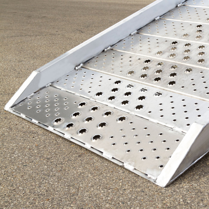 HD Ramps Box Truck Loading Walk Ramp Plate-End Aluminum 2000 lb ...