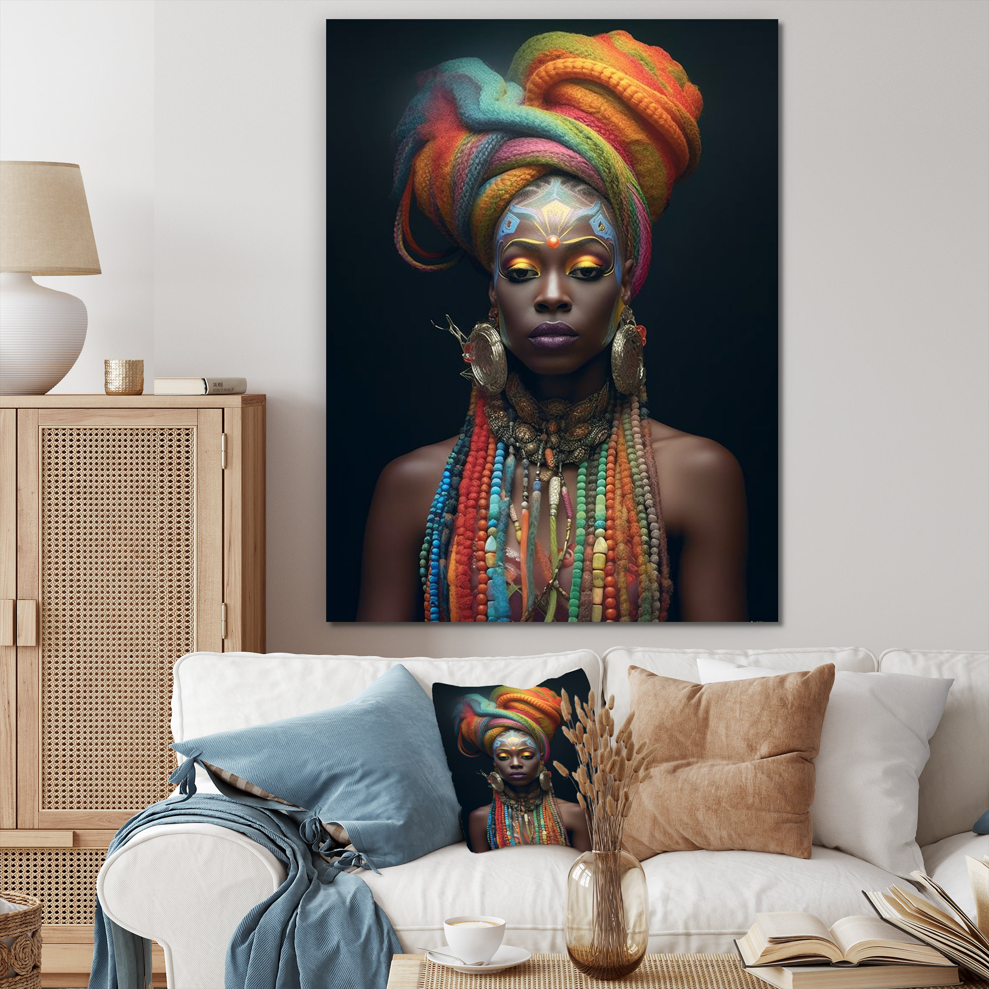 Ebern Designs Osunmare African Rainbow Orisha Goddess I - African ...