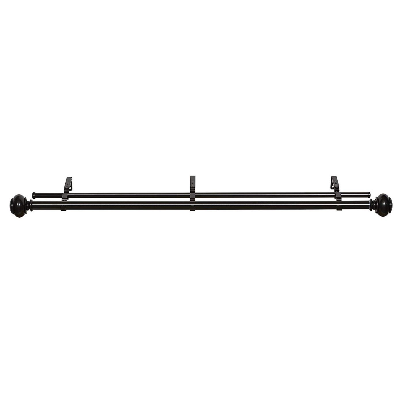 Canora Grey Brogdon Double Curtain Rod & Reviews | Wayfair