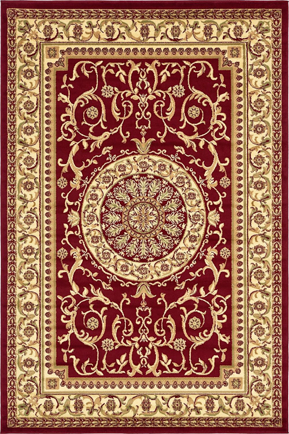 RugPal Traditional Royale Area Rug Crimson Colour & Reviews - Wayfair ...
