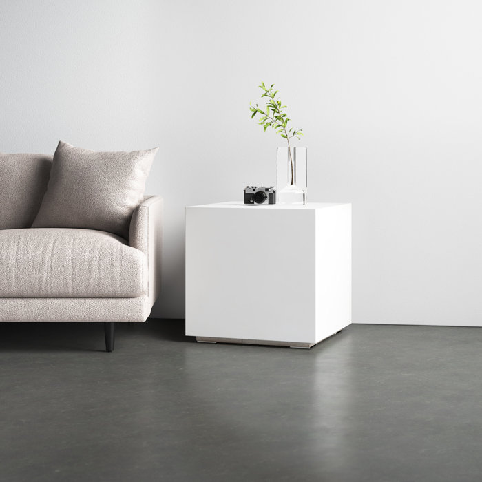 AllModern Kareen Concrete Block End Table & Reviews | Wayfair