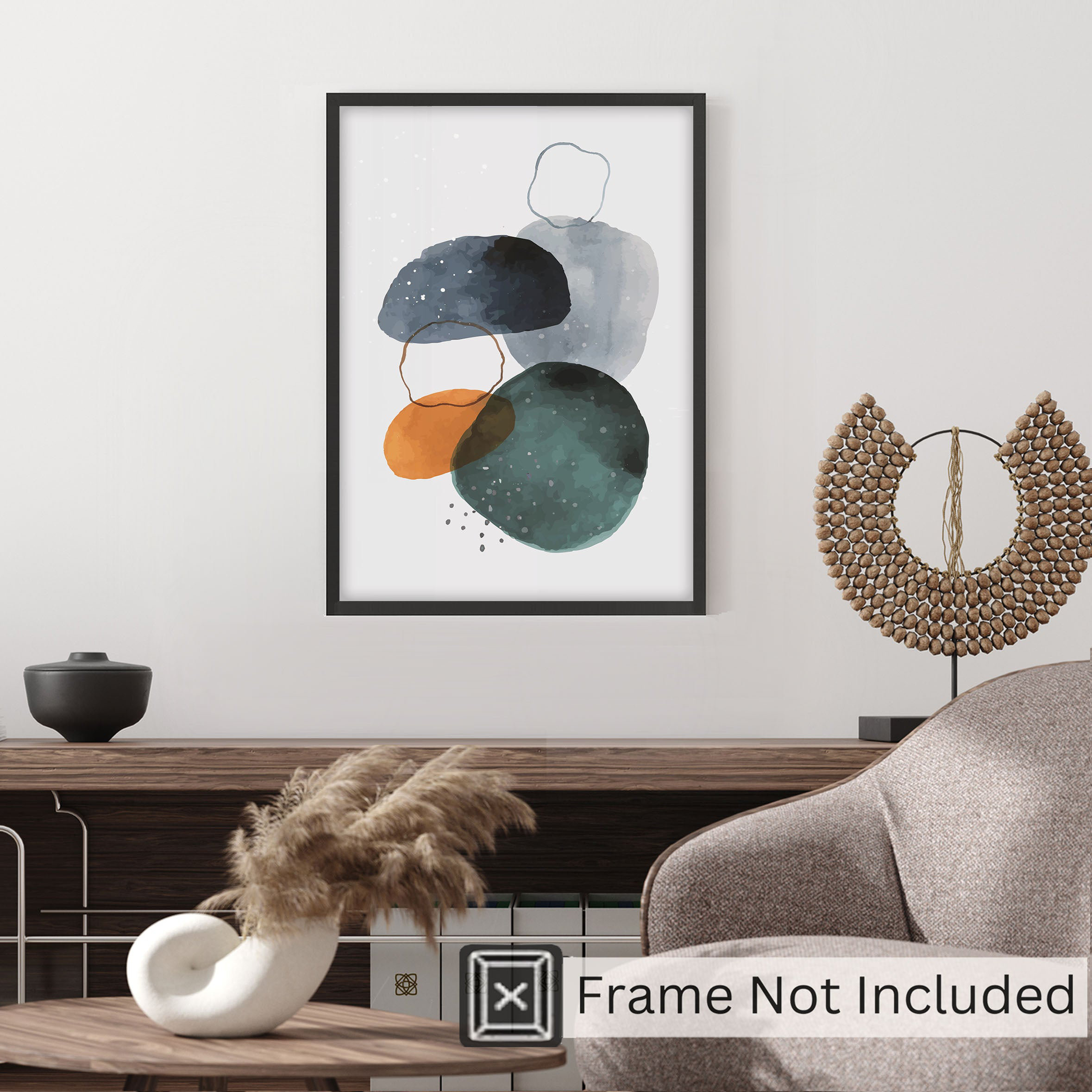 Wrought Studio™ Abstract Abstract Balance I Modern Unframed Art Print ...