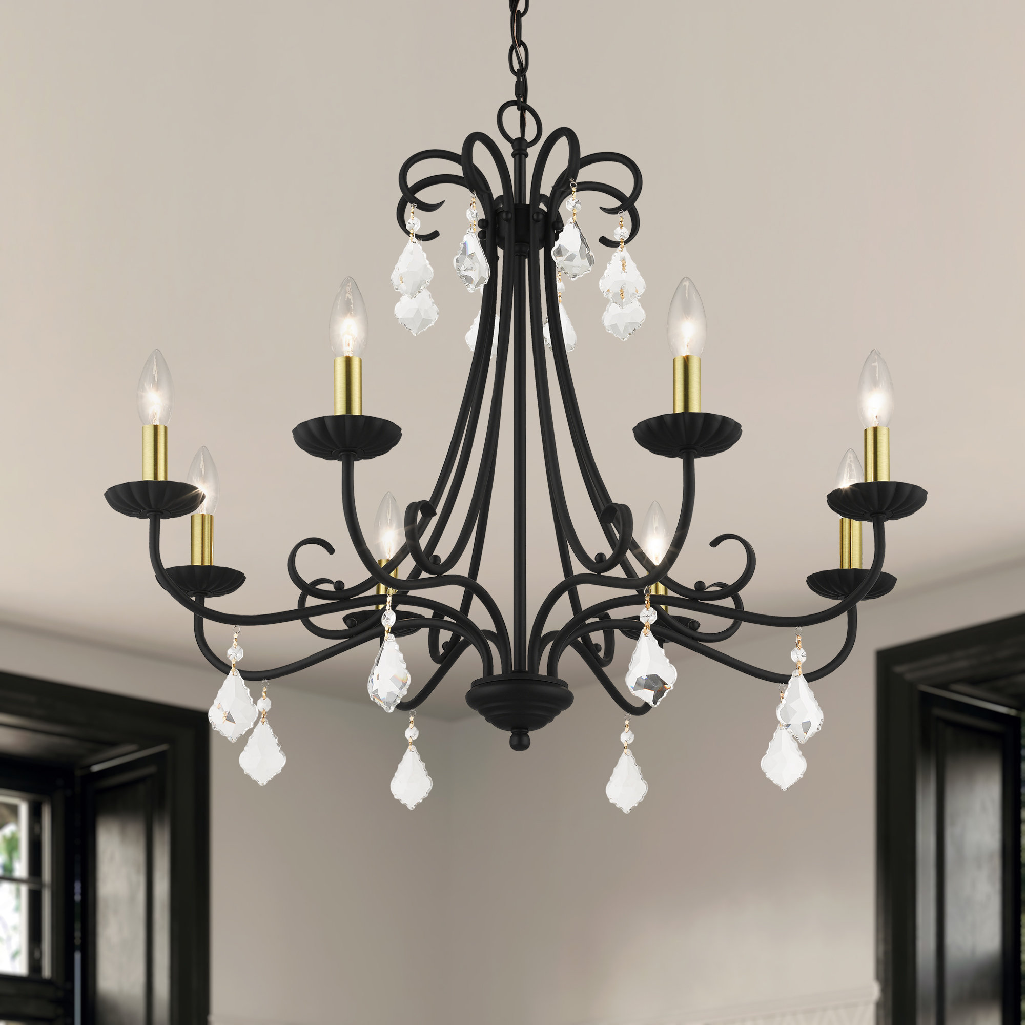 House of Hampton® Lustre classique / traditionnel à 8 lumières à ...