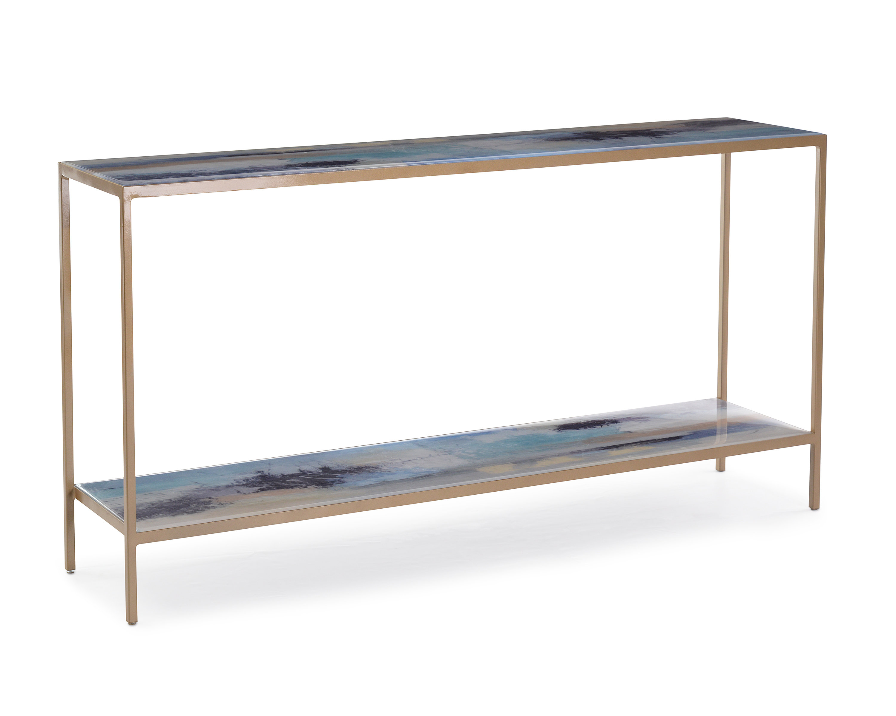 John-Richard Shaye Rawson 64" Metal Console Table | Wayfair