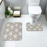 East Urban Home Seashells Bathroom Rug Set 2 Pieces Rectangle & Contour ...