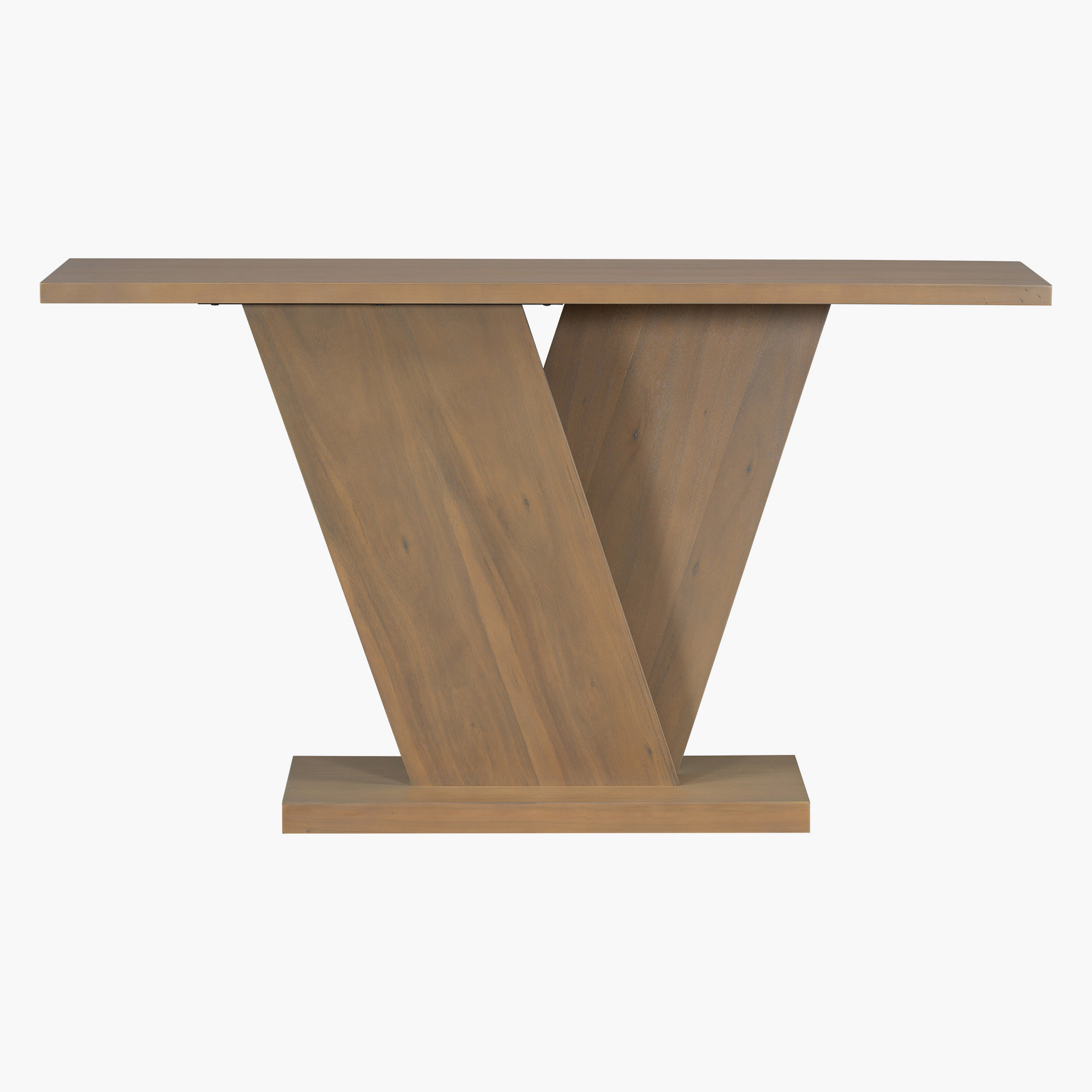 Latitude Run® 33.8" Triangle Corner Table with Open Shelf | Wayfair