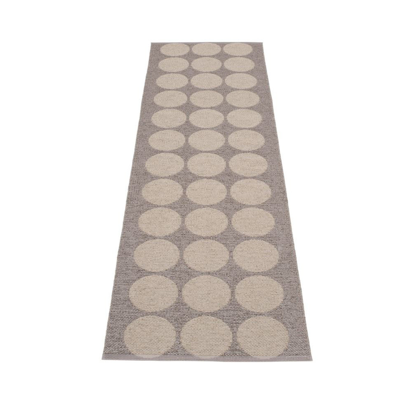 Pappelina Hugo Mud Metallic/Gray Rug | Wayfair