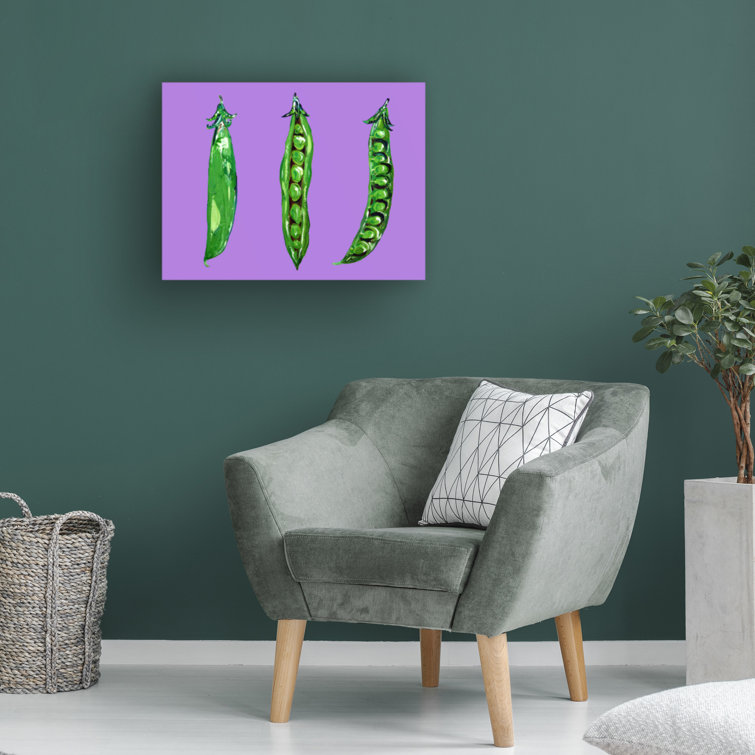 August Grove® Peas In A Pod On Canvas Print | Wayfair