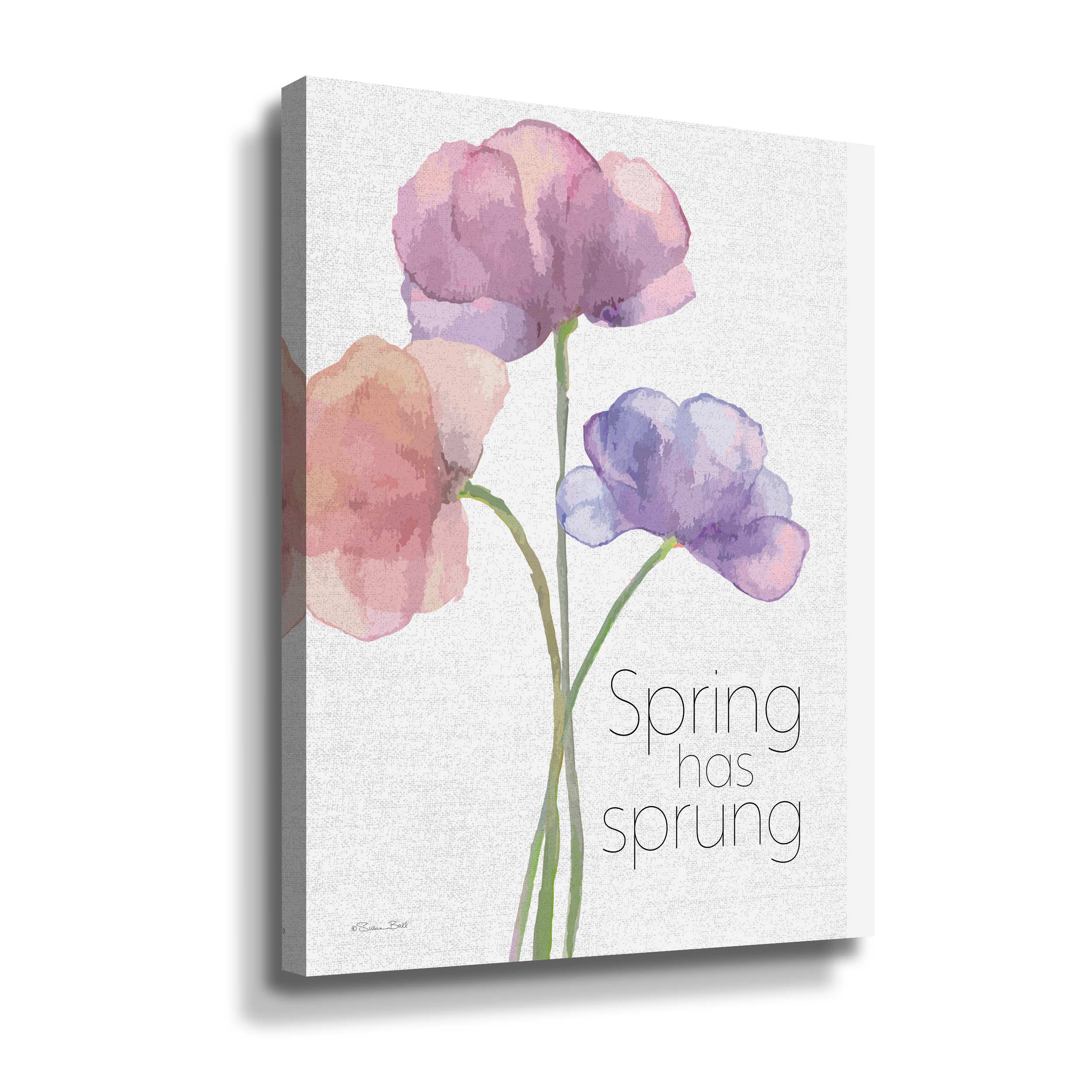 Winston Porter Spring Has Sprung - Painting on Canvas | Wayfair