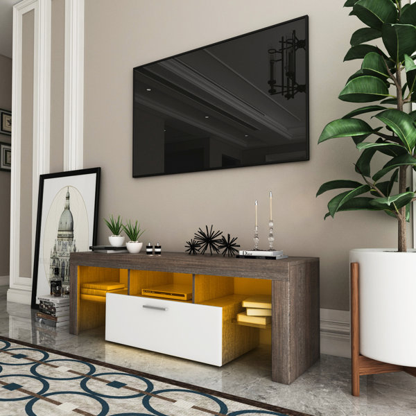 Ebern Designs 50 - 59 Inches Tv Stand With Scratch Function And ...