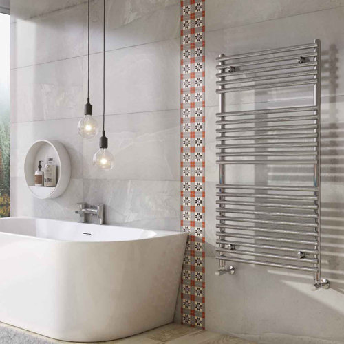 Belfry Heating Marissa Straight Towel Rail Heated Towel Rails | Wayfair ...