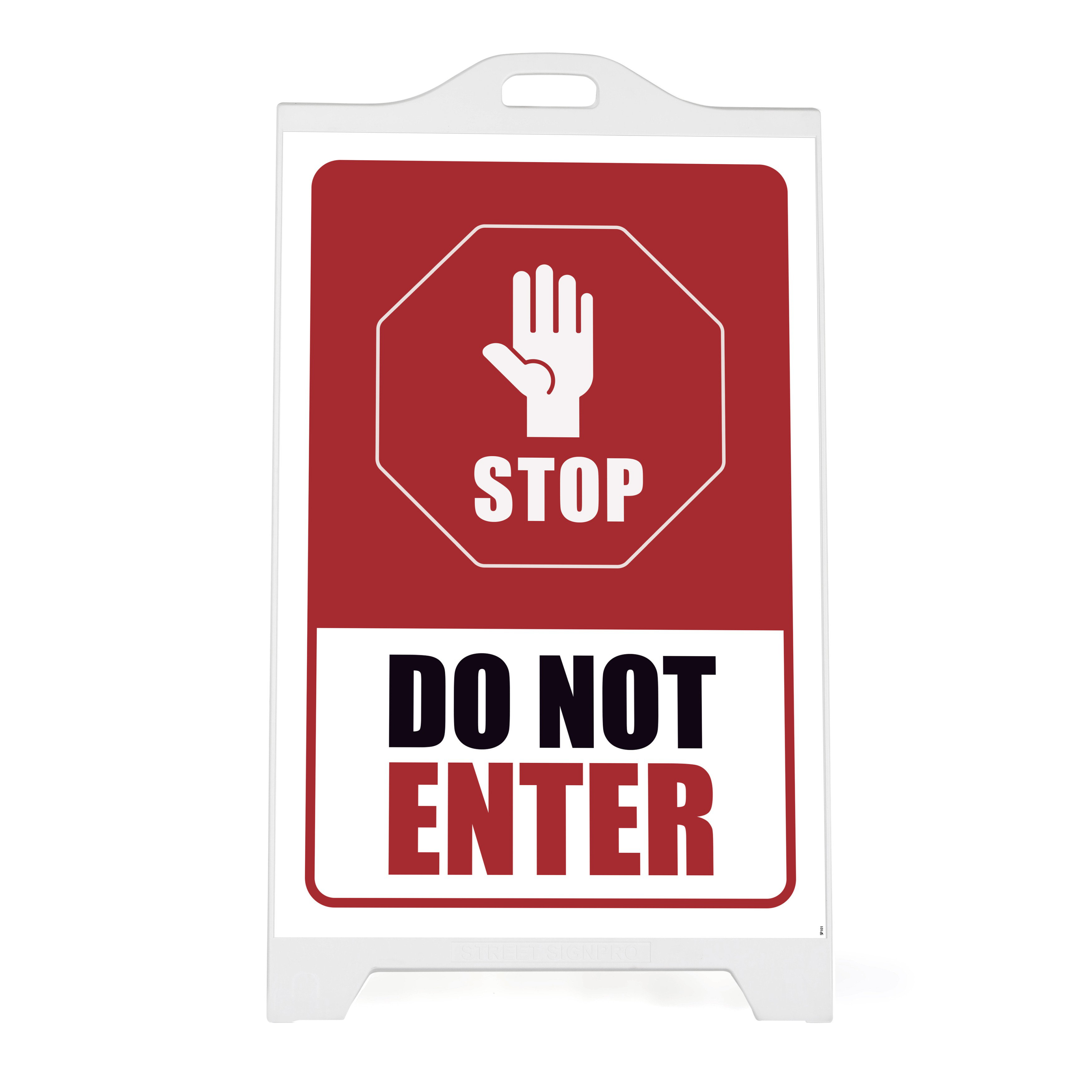 MT Displays Sidewalk Stop Do Not Enter Sign | Wayfair