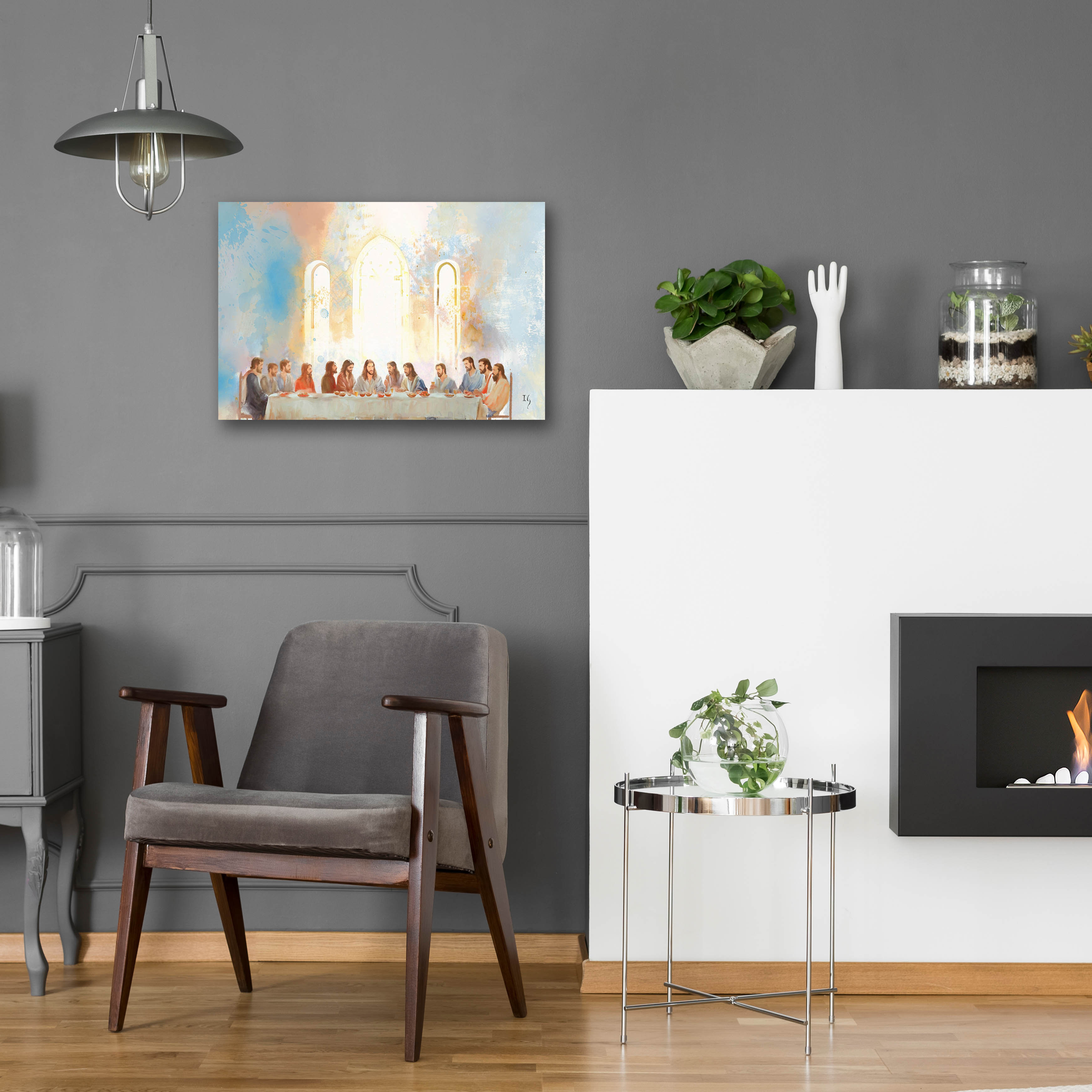 Fleur De Lis Living The Last Supper - Last Gathering' by Ivan ...