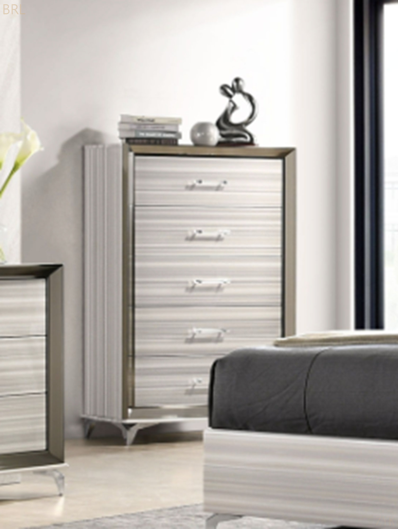 Rosecliff Heights Striped Texture, Transparent - Like Handles And Chic ...