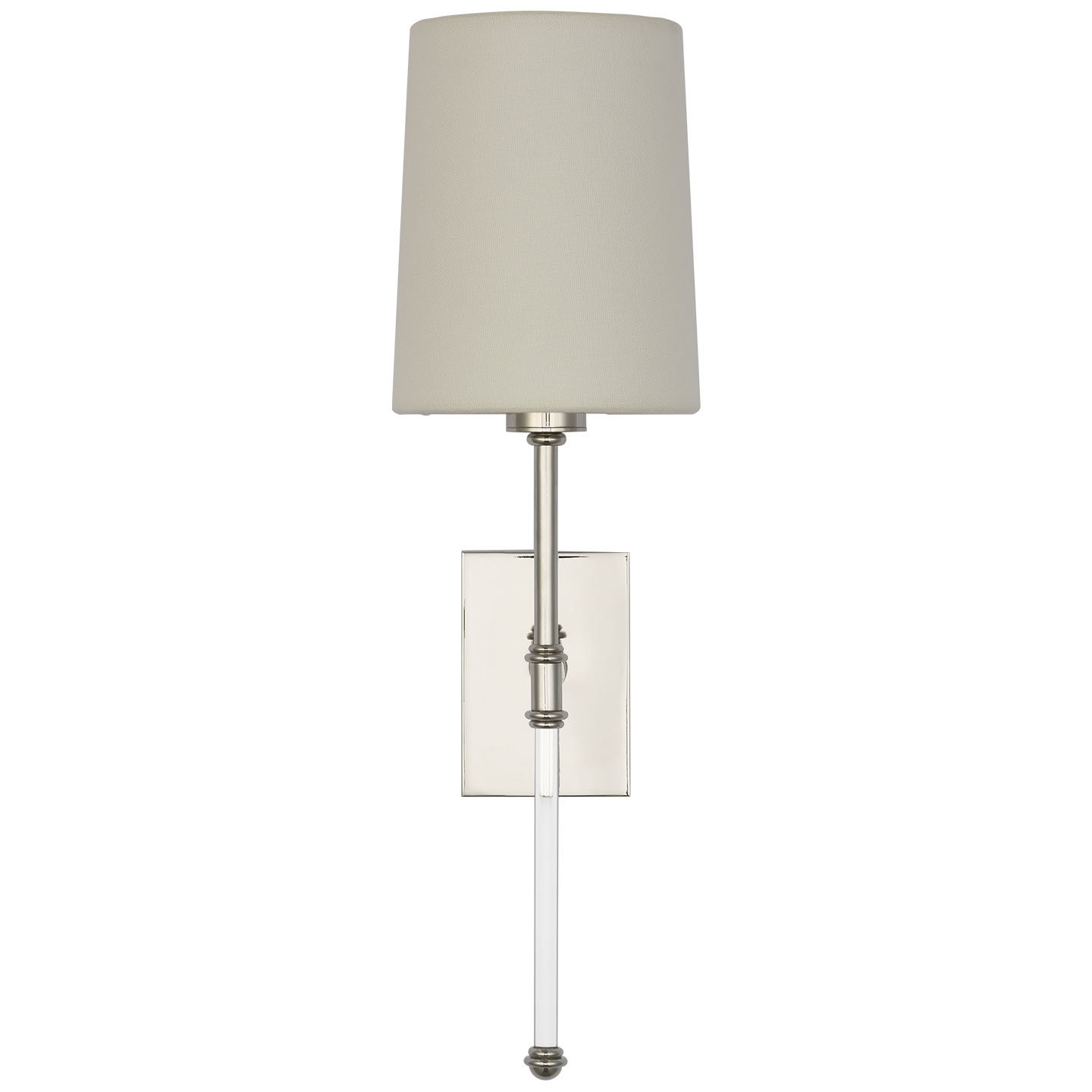 Visual Comfort Signature Suzanne Kasler Camille 16" Sconce with Linen ...
