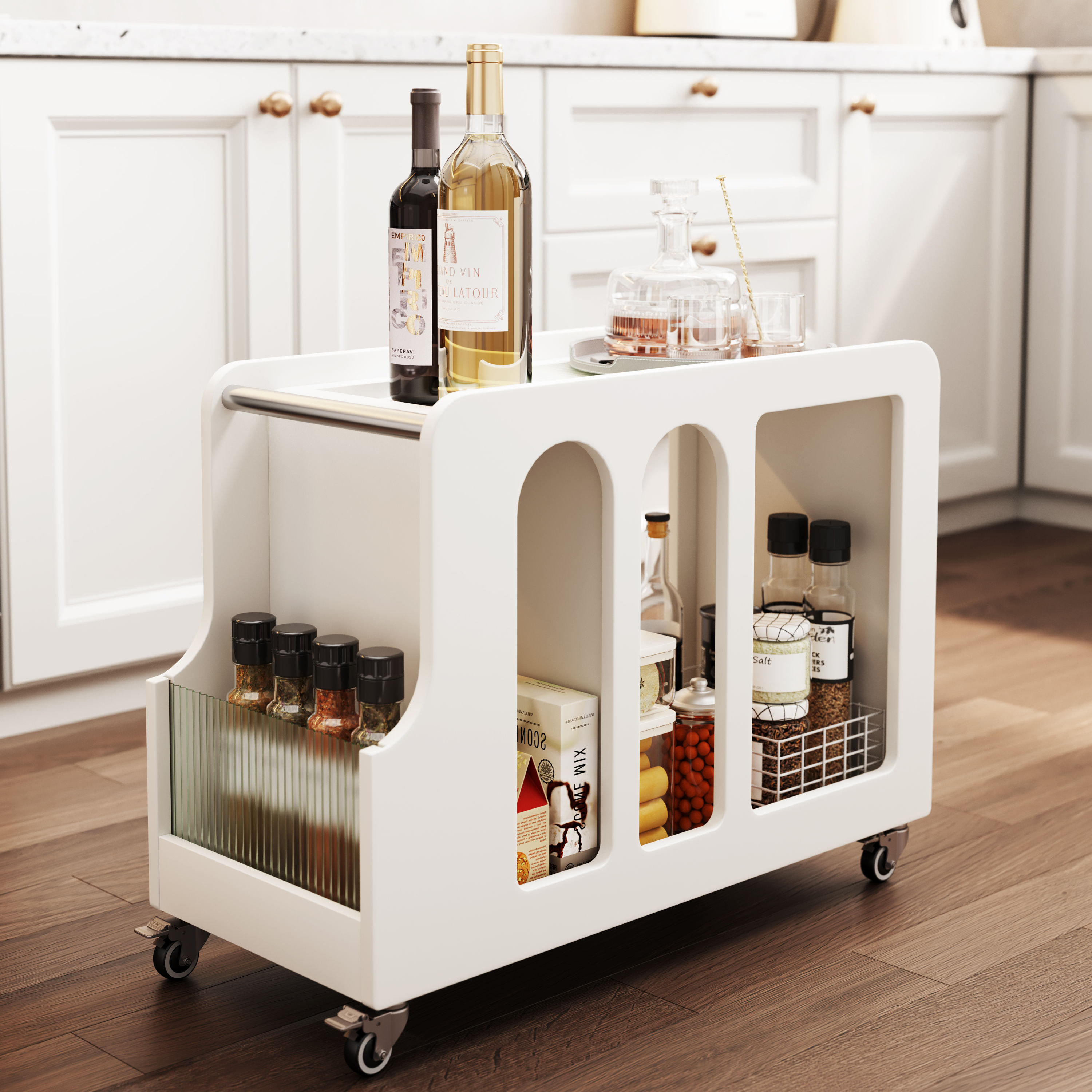George Oliver Dining Bar Cart | Wayfair