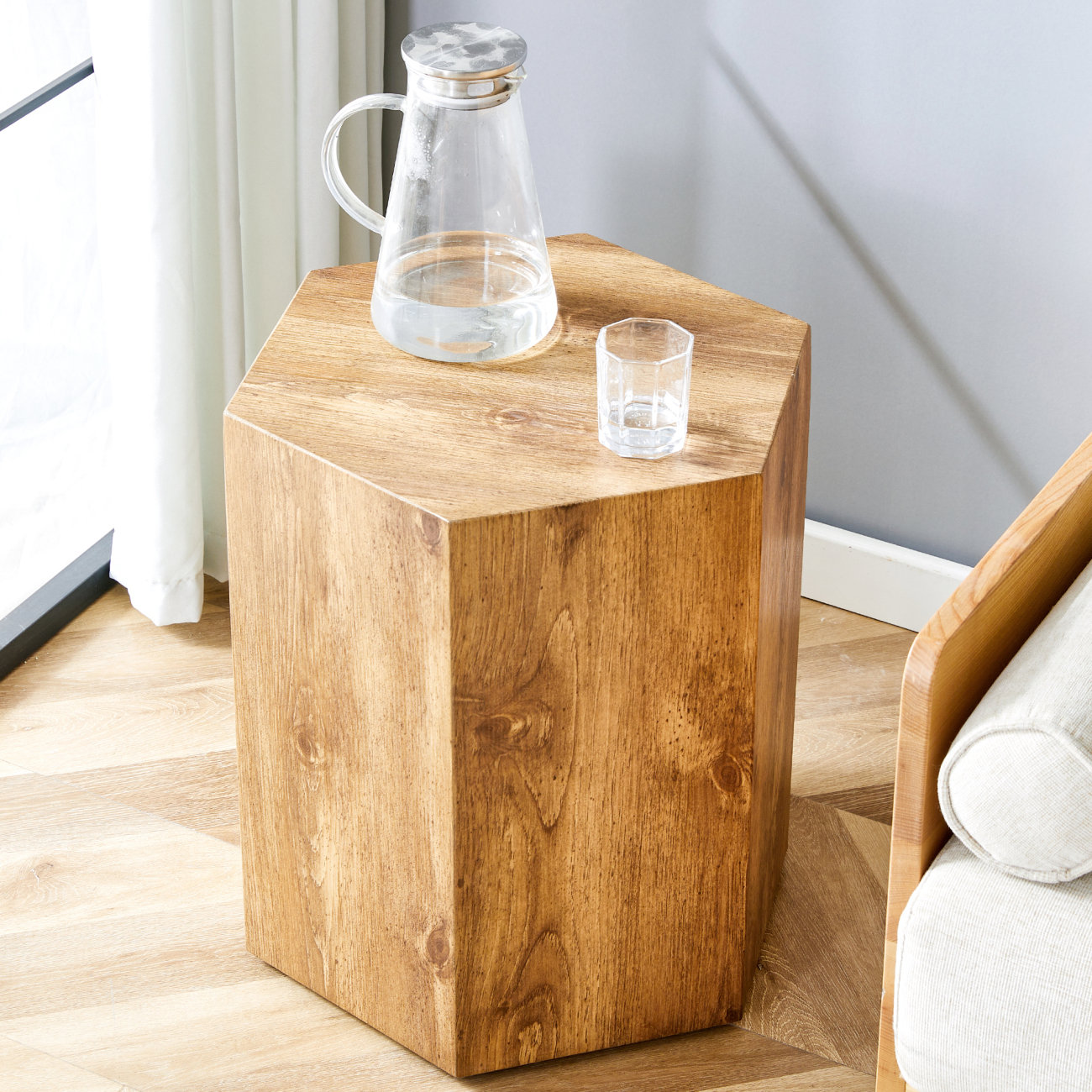 George Oliver Modern MDF Coffee Table, With Complex Texture Patterns ...