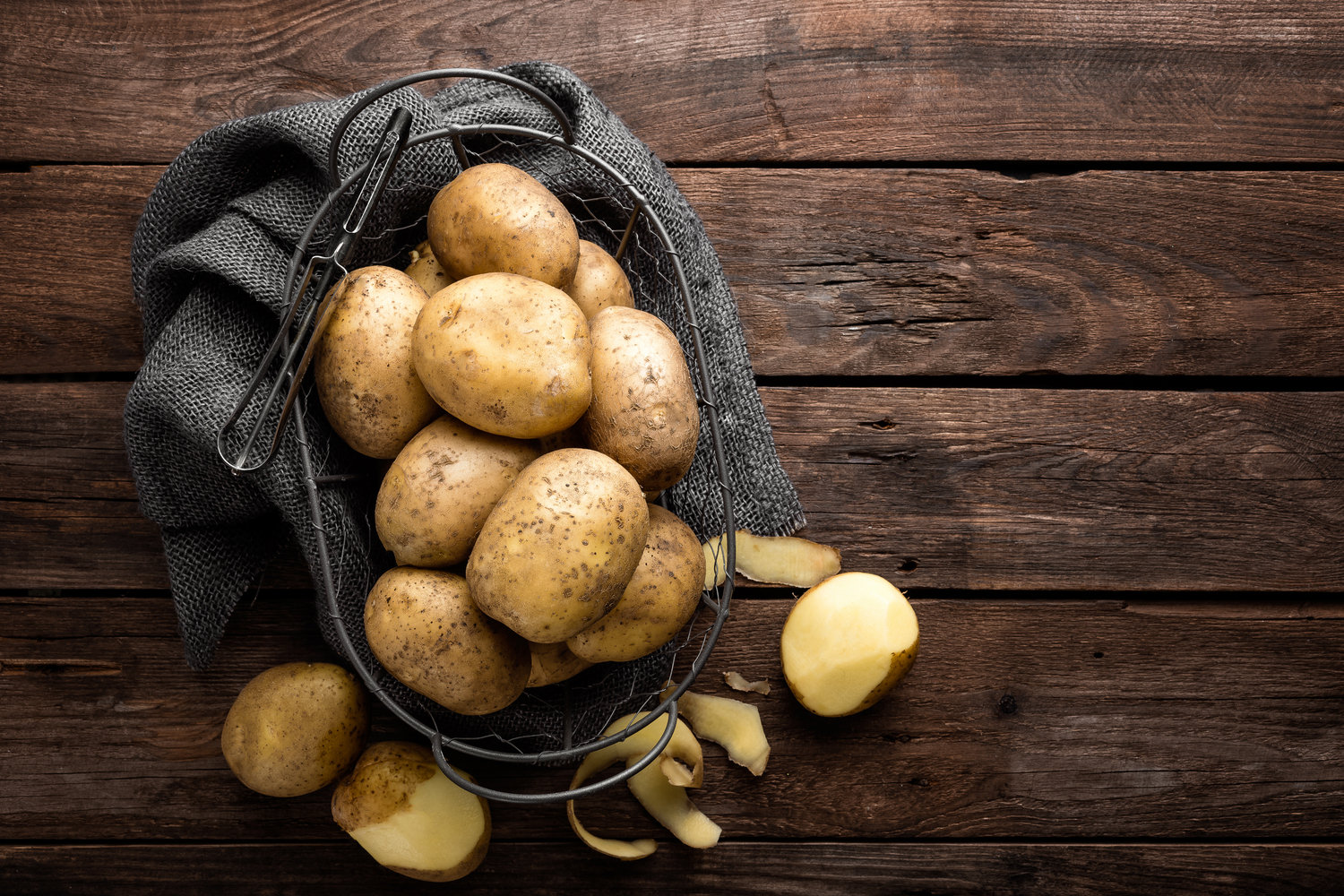 Ebern Designs Potato - Wrapped Canvas Photograph | Wayfair