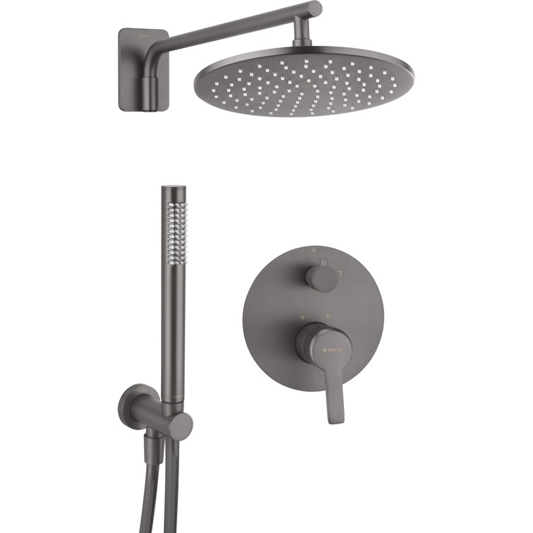 Belfry Bathroom Abou Mixer Shower with Handheld Shower Head | Wayfair.co.uk